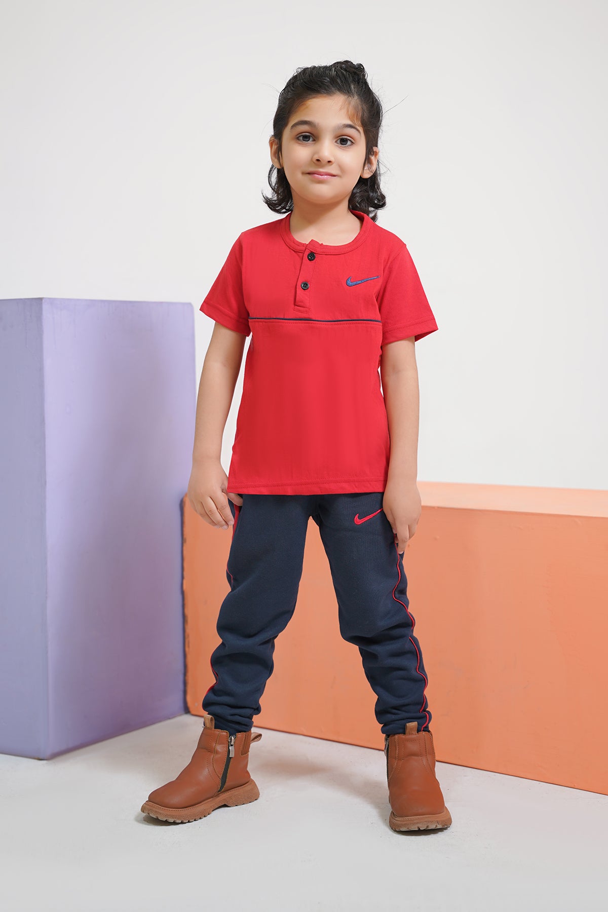 NKE RED BLUE Unisex Tracksuit(FS-18903) – Hawks wears
